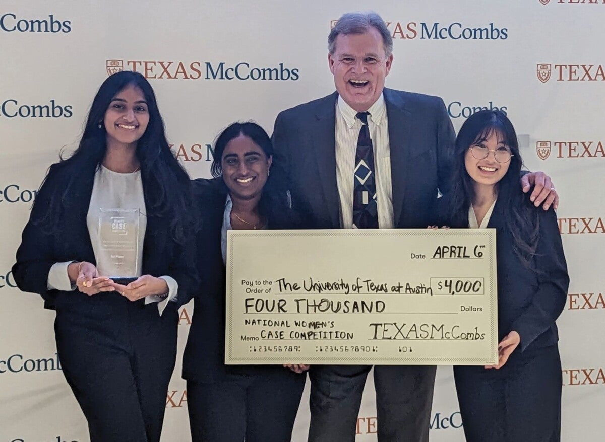 McCombs Wins National Women’s Case Competition - McCombs News and Magazine