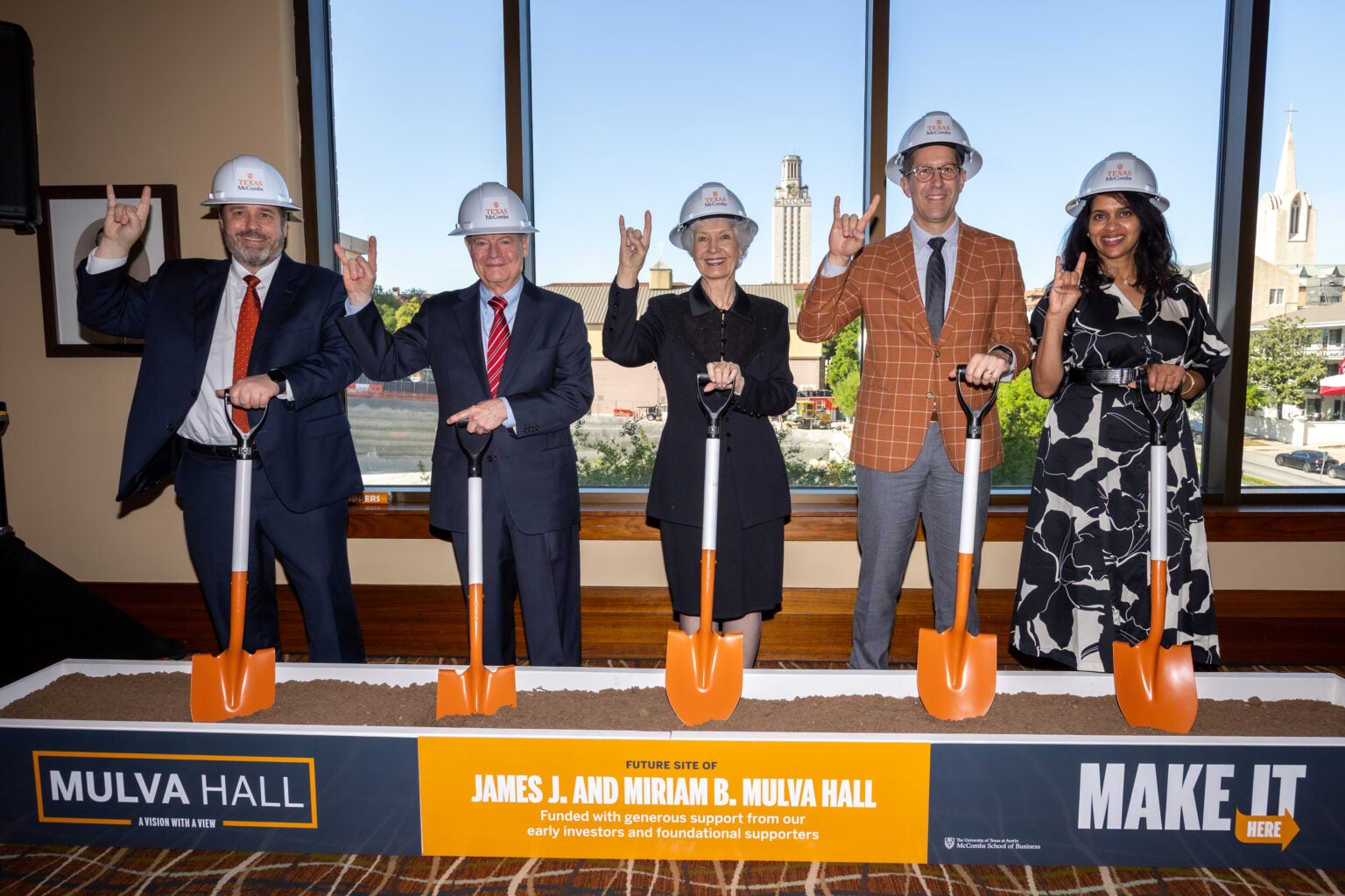 Breaking Ground on Mulva Hall - McCombs News and Magazine